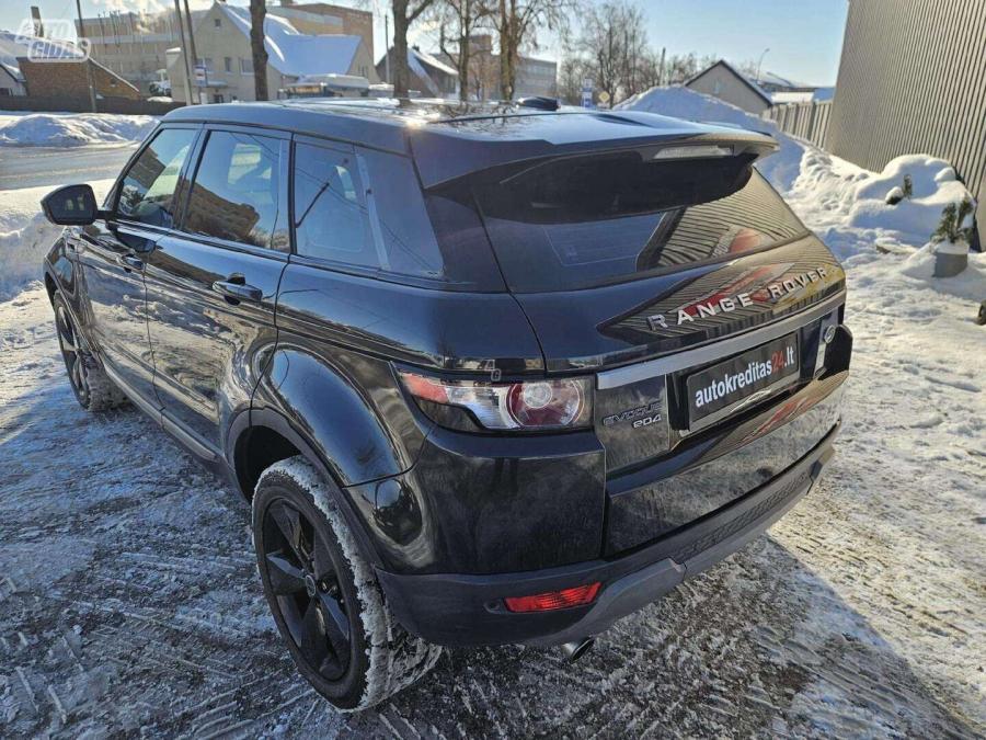 Melns Land Rover Range Rover Evoque 2015 Šauļi, ar dzinēja tilpumu 2.20 L un nobraukumu 279 tūkst. km par 8450 €, foto 6 vietnē AUTOMOTO.COM.LV