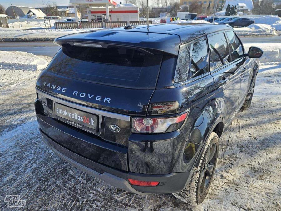 Melns Land Rover Range Rover Evoque 2015 Šauļi, ar dzinēja tilpumu 2.20 L un nobraukumu 279 tūkst. km par 8450 €, foto 7 vietnē AUTOMOTO.COM.LV