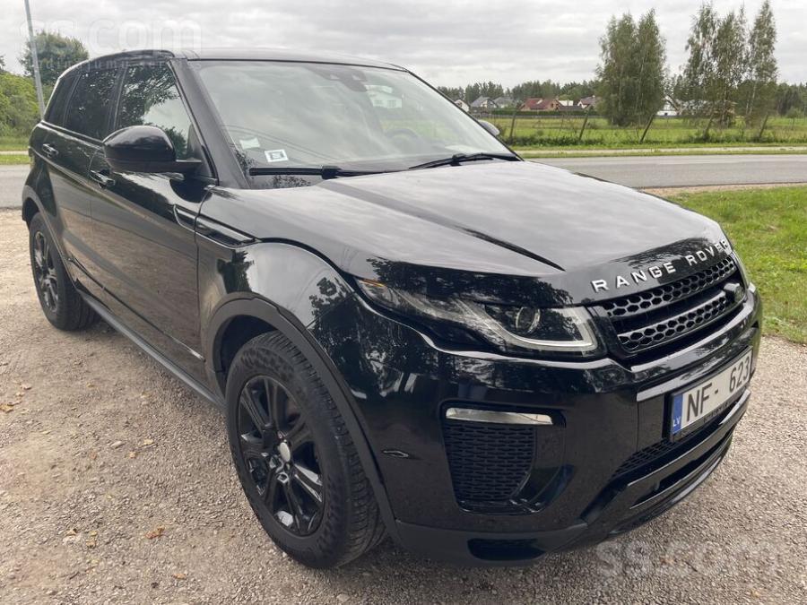 Black Land Rover Range Rover Evoque 2015 in Riga, with an engine capacity of 2.00 L and mileage of 117 thousand km for 16500 €, photo 8 on AUTOMOTO.COM.LV