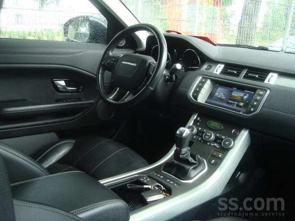 Melns Land Rover Range Rover Evoque 2015 Rīga, ar dzinēja tilpumu 2.00 L un nobraukumu 117 tūkst. km par 16500 €, foto 10 vietnē AUTOMOTO.COM.LV