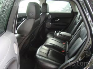 Black Land Rover Range Rover Evoque 2015 in Riga, with an engine capacity of 2.00 L and mileage of 117 thousand km for 16500 €, photo 14 on AUTOMOTO.COM.LV