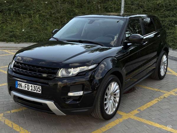 Melns Land Rover Range Rover Evoque 2015 Viļņa, ar dzinēja tilpumu 2.18 L un nobraukumu 230 tūkst. km par 9990 €, foto 1 vietnē AUTOMOTO.COM.LV