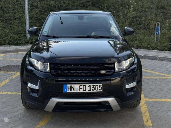 Melns Land Rover Range Rover Evoque 2015 Viļņa, ar dzinēja tilpumu 2.18 L un nobraukumu 230 tūkst. km par 9990 €, foto 2 vietnē AUTOMOTO.COM.LV