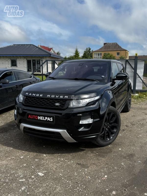 Black Land Rover Range Rover Evoque 2015 in Klaipeda, with an engine capacity of 2.00 L and mileage of 168 thousand km for 10450 €, photo 1 on AUTOMOTO.COM.LV