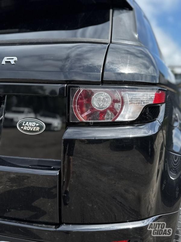 Black Land Rover Range Rover Evoque 2015 in Klaipeda, with an engine capacity of 2.00 L and mileage of 168 thousand km for 10450 €, photo 7 on AUTOMOTO.COM.LV