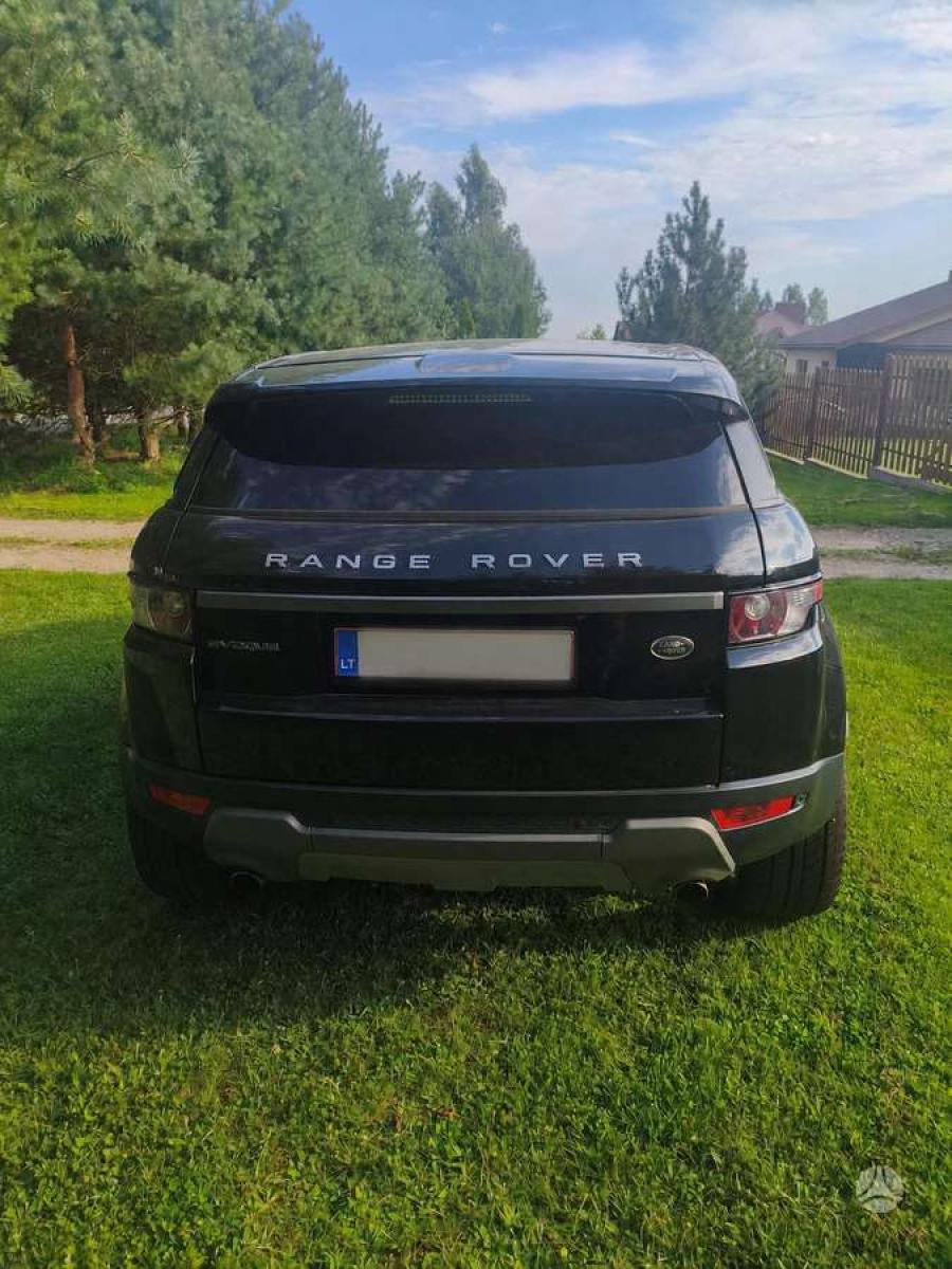 Black Land Rover Range Rover Evoque 2015 in Vilnius, with an engine capacity of 2.00 L and mileage of 200 thousand km for 10500 €, photo 1 on AUTOMOTO.COM.LV