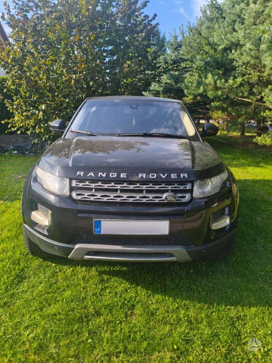 Black Land Rover Range Rover Evoque 2015 in Vilnius, with an engine capacity of 2.00 L and mileage of 200 thousand km for 10500 €, photo 4 on AUTOMOTO.COM.LV