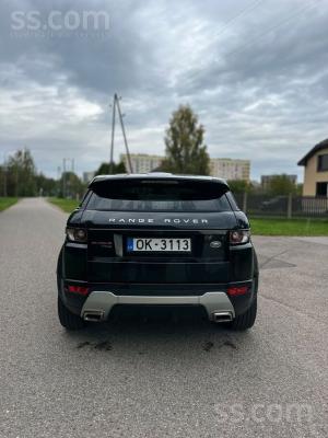 Black Land Rover Range Rover Evoque 2015 in Riga, with an engine capacity of 2.20 L and mileage of 204 thousand km for 13600 €, photo 5 on AUTOMOTO.COM.LV