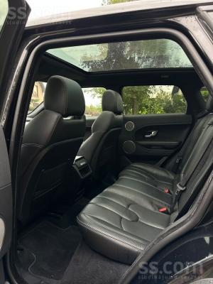 Black Land Rover Range Rover Evoque 2015 in Riga, with an engine capacity of 2.20 L and mileage of 204 thousand km for 13600 €, photo 6 on AUTOMOTO.COM.LV