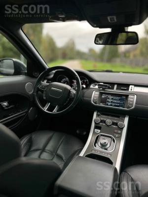 Black Land Rover Range Rover Evoque 2015 in Riga, with an engine capacity of 2.20 L and mileage of 204 thousand km for 13600 €, photo 7 on AUTOMOTO.COM.LV
