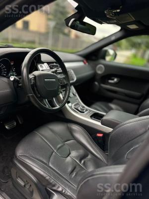 Black Land Rover Range Rover Evoque 2015 in Riga, with an engine capacity of 2.20 L and mileage of 204 thousand km for 13600 €, photo 9 on AUTOMOTO.COM.LV