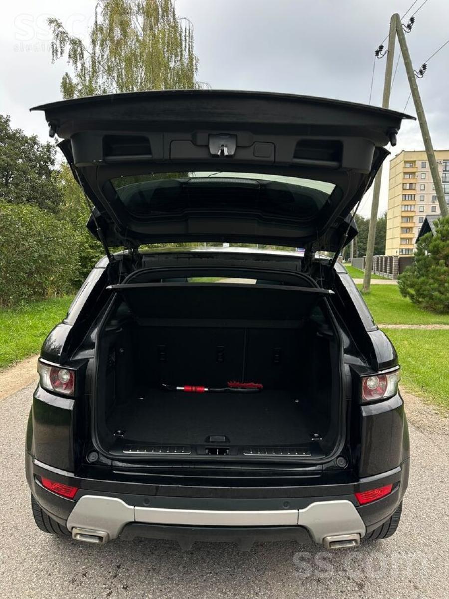 Black Land Rover Range Rover Evoque 2015 in Riga, with an engine capacity of 2.20 L and mileage of 204 thousand km for 13600 €, photo 11 on AUTOMOTO.COM.LV