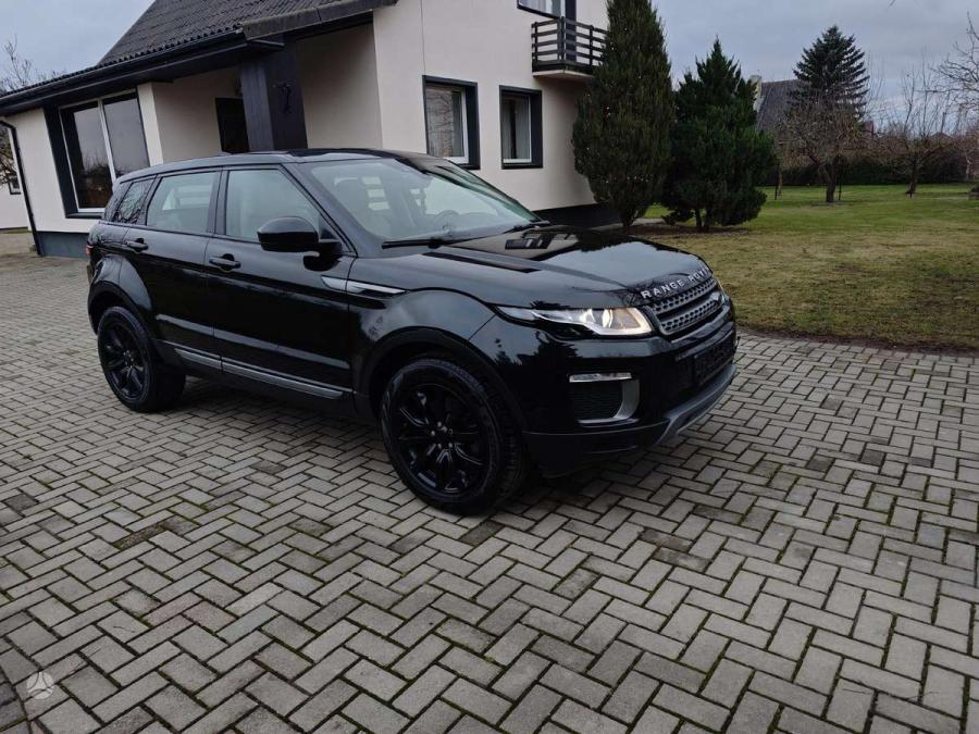 Melns Land Rover Range Rover Evoque 2016 Šauļi, ar dzinēja tilpumu 2.00 L un nobraukumu 196 tūkst. km par 11250 €, foto 3 vietnē AUTOMOTO.COM.LV