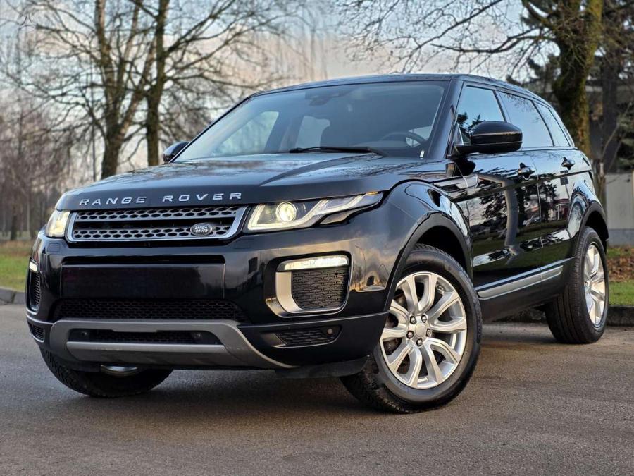 Black Land Rover Range Rover Evoque 2016 in Taurage, with an engine capacity of 2.00 L and mileage of 118 thousand km for 9400 €, photo 1 on AUTOMOTO.COM.LV