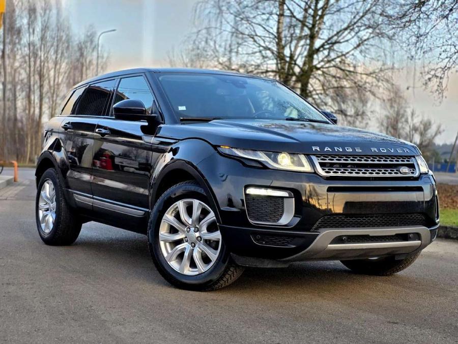 Melns Land Rover Range Rover Evoque 2016 Tauragė, ar dzinēja tilpumu 2.00 L un nobraukumu 118 tūkst. km par 9400 €, foto 3 vietnē AUTOMOTO.COM.LV