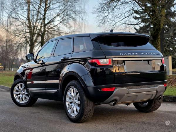 Black Land Rover Range Rover Evoque 2016 in Taurage, with an engine capacity of 2.00 L and mileage of 118 thousand km for 9400 €, photo 7 on AUTOMOTO.COM.LV