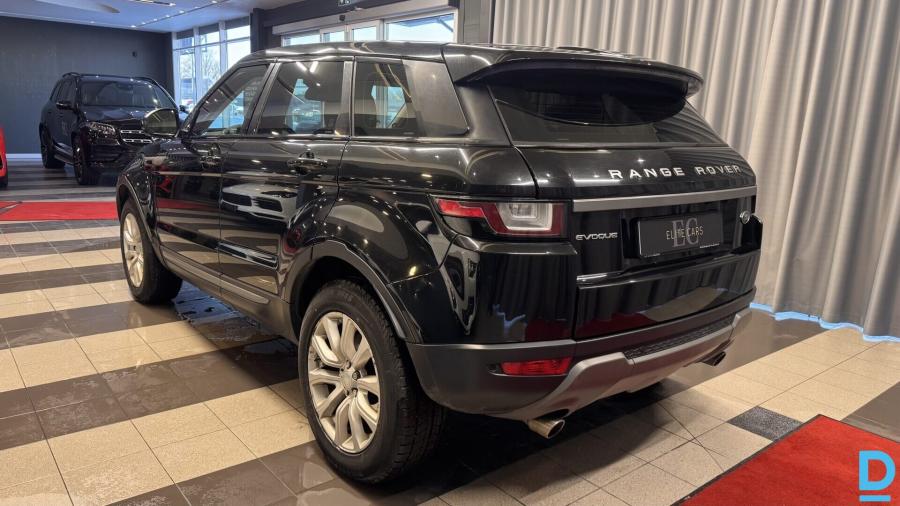 Black Land Rover Range Rover Evoque 2016 in Marupe, with an engine capacity of 2.00 L and mileage of 87 thousand km for 13990 €, photo 4 on AUTOMOTO.COM.LV