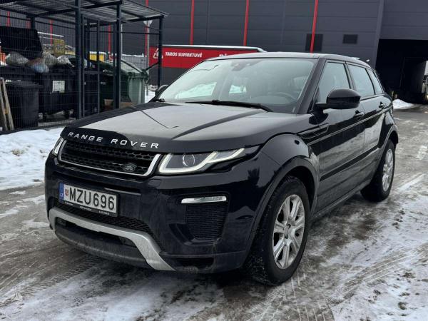Black Land Rover Range Rover Evoque 2016 in Vilnius, with an engine capacity of 2.00 L and mileage of 154 thousand km for 7690 €, photo 3 on AUTOMOTO.COM.LV