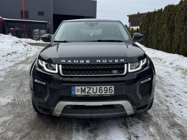 Black Land Rover Range Rover Evoque 2016 in Vilnius, with an engine capacity of 2.00 L and mileage of 154 thousand km for 7690 €, photo 4 on AUTOMOTO.COM.LV