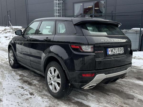 Black Land Rover Range Rover Evoque 2016 in Vilnius, with an engine capacity of 2.00 L and mileage of 154 thousand km for 7690 €, photo 6 on AUTOMOTO.COM.LV