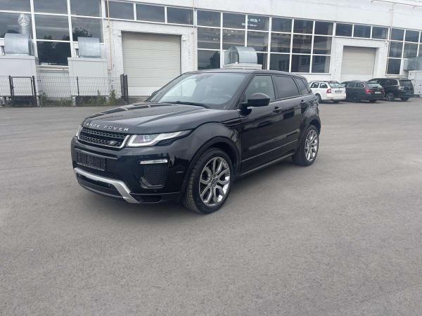Black Land Rover Range Rover Evoque 2016 in Marijampole, with an engine capacity of 2.00 L and mileage of 142 thousand km for 12600 €, photo 1 on AUTOMOTO.COM.LV