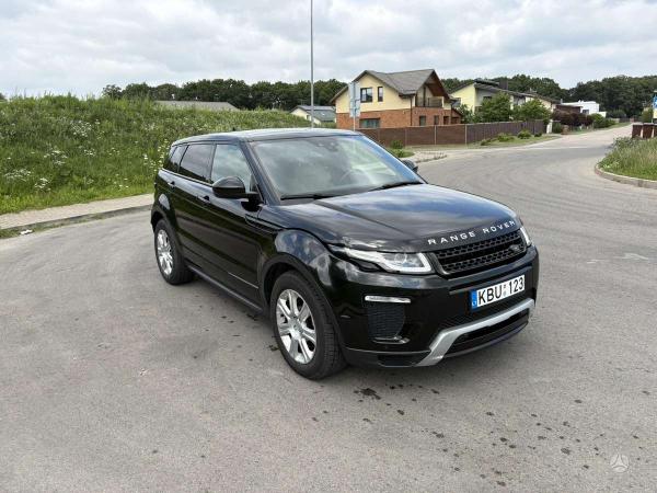Black Land Rover Range Rover Evoque 2016 in Kaunas, with an engine capacity of 2.00 L and mileage of 201 thousand km for 11900 €, photo 2 on AUTOMOTO.COM.LV