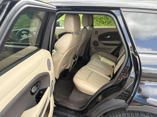 Black Land Rover Range Rover Evoque 2016 in Kaunas, with an engine capacity of 2.00 L and mileage of 201 thousand km for 11900 €, photo 7 on AUTOMOTO.COM.LV