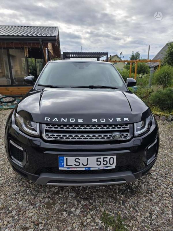 Black Land Rover Range Rover Evoque 2016 in Kaunas, with an engine capacity of 2.00 L and mileage of 165 thousand km for 12500 €, photo 1 on AUTOMOTO.COM.LV