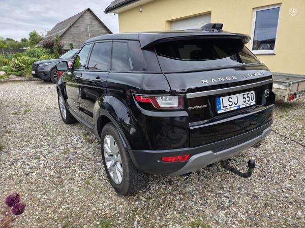Black Land Rover Range Rover Evoque 2016 in Kaunas, with an engine capacity of 2.00 L and mileage of 165 thousand km for 12500 €, photo 4 on AUTOMOTO.COM.LV