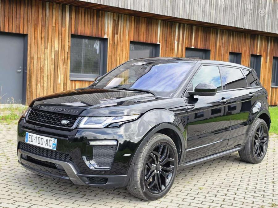 Melns Land Rover Range Rover Evoque 2016 Tauragė, ar dzinēja tilpumu 2.00 L un nobraukumu 185 tūkst. km par 10900 €, foto 3 vietnē AUTOMOTO.COM.LV