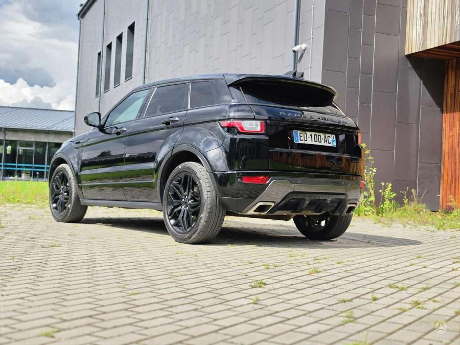 Melns Land Rover Range Rover Evoque 2016 Tauragė, ar dzinēja tilpumu 2.00 L un nobraukumu 185 tūkst. km par 10900 €, foto 15 vietnē AUTOMOTO.COM.LV