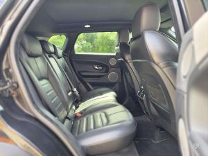 Melns Land Rover Range Rover Evoque 2016 Tauragė, ar dzinēja tilpumu 2.00 L un nobraukumu 185 tūkst. km par 10900 €, foto 25 vietnē AUTOMOTO.COM.LV