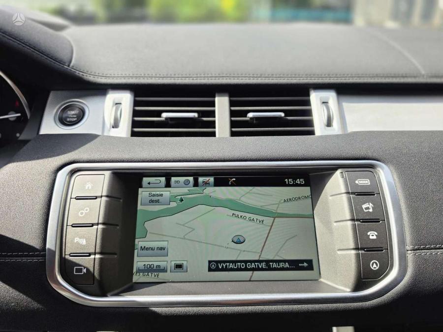 Melns Land Rover Range Rover Evoque 2016 Tauragė, ar dzinēja tilpumu 2.00 L un nobraukumu 185 tūkst. km par 10900 €, foto 26 vietnē AUTOMOTO.COM.LV
