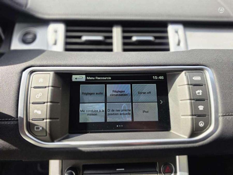 Melns Land Rover Range Rover Evoque 2016 Tauragė, ar dzinēja tilpumu 2.00 L un nobraukumu 185 tūkst. km par 10900 €, foto 33 vietnē AUTOMOTO.COM.LV