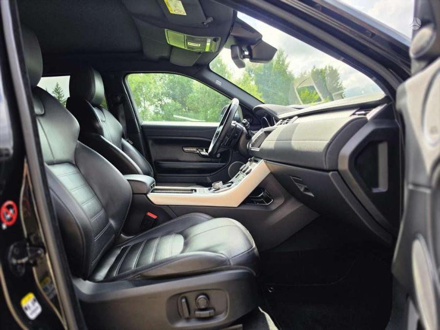 Melns Land Rover Range Rover Evoque 2016 Tauragė, ar dzinēja tilpumu 2.00 L un nobraukumu 185 tūkst. km par 10900 €, foto 34 vietnē AUTOMOTO.COM.LV
