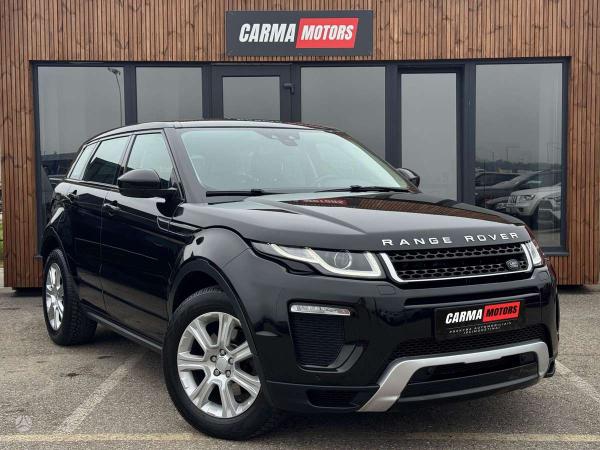 Black Land Rover Range Rover Evoque 2016 in Vilnius, with an engine capacity of 2.00 L and mileage of 157 thousand km for 12650 €, photo 1 on AUTOMOTO.COM.LV