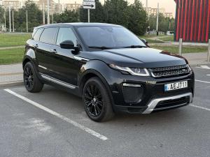 Black Land Rover Range Rover Evoque 2016 in Vilnius, with an engine capacity of 2.00 L and mileage of 155 thousand km for 14800 €, photo 4 on AUTOMOTO.COM.LV