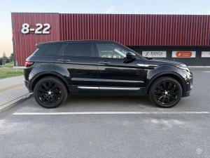 Black Land Rover Range Rover Evoque 2016 in Vilnius, with an engine capacity of 2.00 L and mileage of 155 thousand km for 14800 €, photo 5 on AUTOMOTO.COM.LV