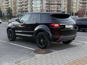 Black Land Rover Range Rover Evoque 2016 in Vilnius, with an engine capacity of 2.00 L and mileage of 155 thousand km for 14800 €, photo 7 on AUTOMOTO.COM.LV