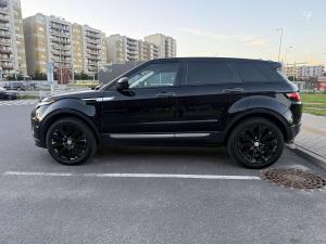 Black Land Rover Range Rover Evoque 2016 in Vilnius, with an engine capacity of 2.00 L and mileage of 155 thousand km for 14800 €, photo 8 on AUTOMOTO.COM.LV