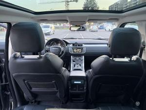 Black Land Rover Range Rover Evoque 2016 in Vilnius, with an engine capacity of 2.00 L and mileage of 155 thousand km for 14800 €, photo 15 on AUTOMOTO.COM.LV