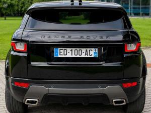 Black Land Rover Range Rover Evoque 2016 in Taurage, with an engine capacity of 2.00 L and mileage of 185 thousand km for 10800 €, photo 7 on AUTOMOTO.COM.LV