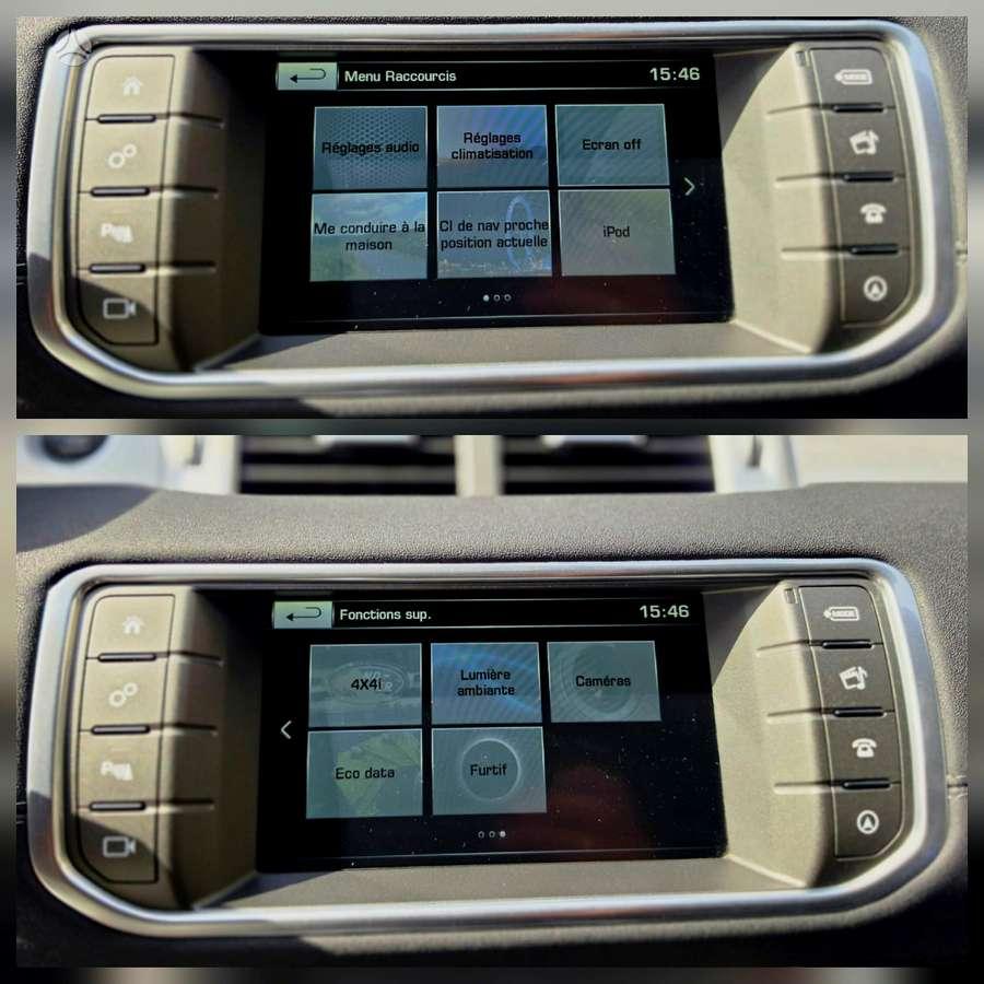 Black Land Rover Range Rover Evoque 2016 in Taurage, with an engine capacity of 2.00 L and mileage of 185 thousand km for 10800 €, photo 27 on AUTOMOTO.COM.LV