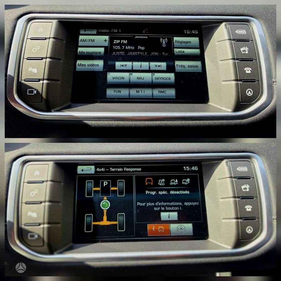 Black Land Rover Range Rover Evoque 2016 in Taurage, with an engine capacity of 2.00 L and mileage of 185 thousand km for 10800 €, photo 28 on AUTOMOTO.COM.LV