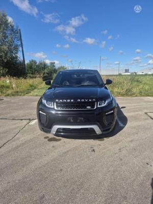 Black Land Rover Range Rover Evoque 2016 in Panevezys, with an engine capacity of 2.00 L and mileage of 148 thousand km for 8300 €, photo  on AUTOMOTO.COM.LV