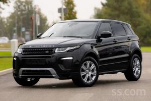 Melns Land Rover Range Rover Evoque 2016 Jelgava, ar dzinēja tilpumu 2.00 L un nobraukumu 0 tūkst. km par 10950 €, foto  vietnē AUTOMOTO.COM.LV