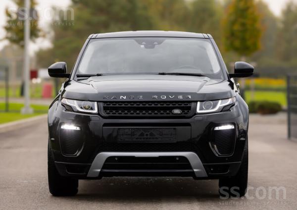Melns Land Rover Range Rover Evoque 2016 Jelgava, ar dzinēja tilpumu 2.00 L un nobraukumu 0 tūkst. km par 10950 €, foto 3 vietnē AUTOMOTO.COM.LV