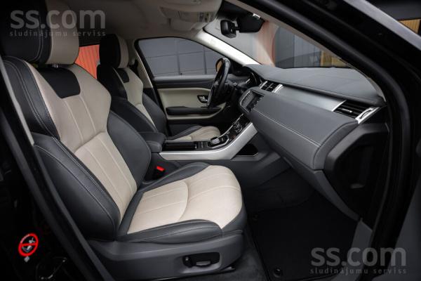 Melns Land Rover Range Rover Evoque 2016 Jelgava, ar dzinēja tilpumu 2.00 L un nobraukumu 0 tūkst. km par 10950 €, foto 8 vietnē AUTOMOTO.COM.LV