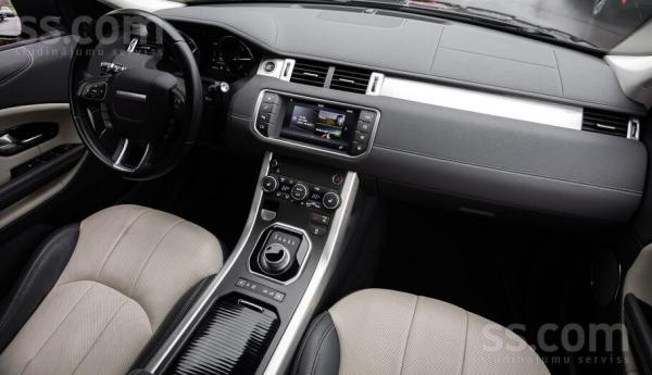 Melns Land Rover Range Rover Evoque 2016 Jelgava, ar dzinēja tilpumu 2.00 L un nobraukumu 0 tūkst. km par 10950 €, foto 10 vietnē AUTOMOTO.COM.LV