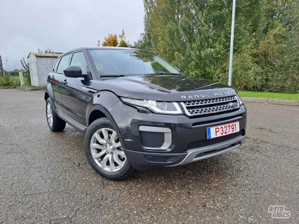 Land Rover Range Rover Evoque 2016 in Telschi on AUTOMOTO.COM.LV Black Land Rover Range Rover Evoque 2016 in Telschi, with an engine capacity of 2.00 L and mileage of 164 thousand km for 9700 €, photo 1 on AUTOMOTO.COM.LV